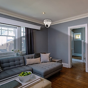 Universal Security Camera Junction Box Mount Bracket, Indoor/Outdoor Use Hide Cable Junction Box for Arlo Solar Panel and Solar Battery Camera(4 Pack)