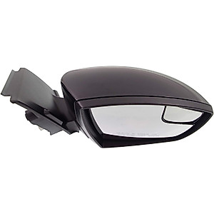 Kool Vue Passenger Side Power Non-Heated Mirror for Ford Escape 2013-2016 Without Signal Light, Blind Spot Light, Memory & Puddle Lamp Paintable