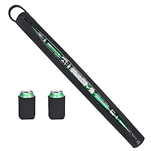 JOINDO Golf Beer Sleeve, 7 Cans Insulated Cooler Beer Sleeve, Golf Bag Beer Cooler Sleeve, Beer Golf Sleeve Keeps Canned Beverages Cold On The Golf Coures, Beer Sling Fits in Most Golf Bags