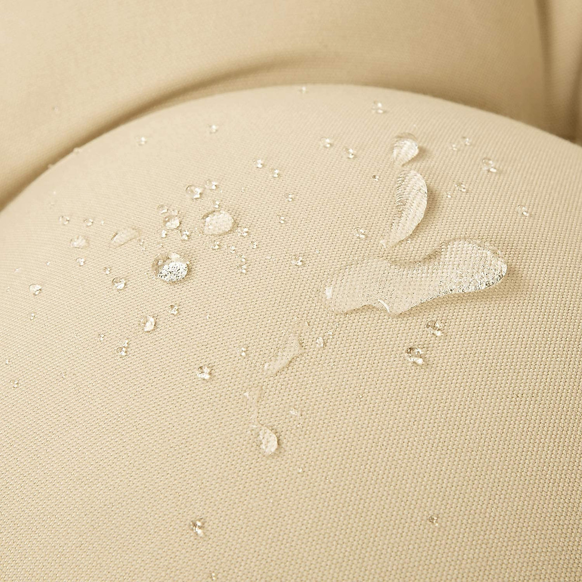 ARTPLAN Outdoor Cushions of Adirondack Chair with High Back Wicker Tufted Pillow for Outdoor Furniture Set of 1, 44"X21"X4", Beige