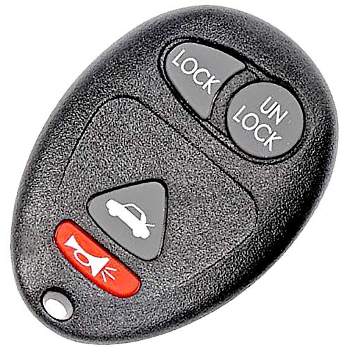 APDTY 24740 Key-less Entry Remote Key Fob Transmitter 4-Button Assembly w/Trunk Release Fits Select Buick Century Regal Olds Intrigue Pontiac Grand Prix (Replaces GM 10335582; 100% Self Programmable)