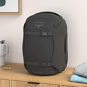 Osprey Porter 46 Travel Backpack, Black