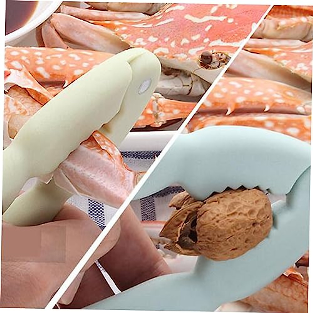 Biscuits Cookies Nut Machine Plastic Clips Nut Plastic Nut Clips Lobster Crab Leg Tool Bottle Opener Chestnut Supplies Nutcracker Plastic Lobster Crackers Gift Cookies