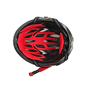 PAXLamb Helmet Inner Padding Net Foam Pads Kits Sealed Sponge Protective Lining Protection Liner Cushion Mat Set for Outdoor Sports Cycling Bike Motorcycle Bicycle Riding Accessories (Red)