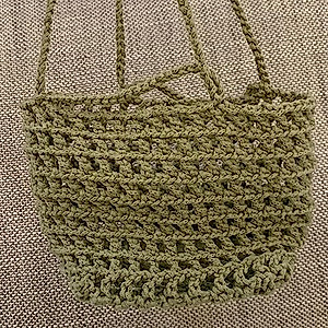 Light Blue Braided Cotton Cord Crochet Bag Yarn Hollow Knitted Crochet Yarns Round Rope Yarns 100g