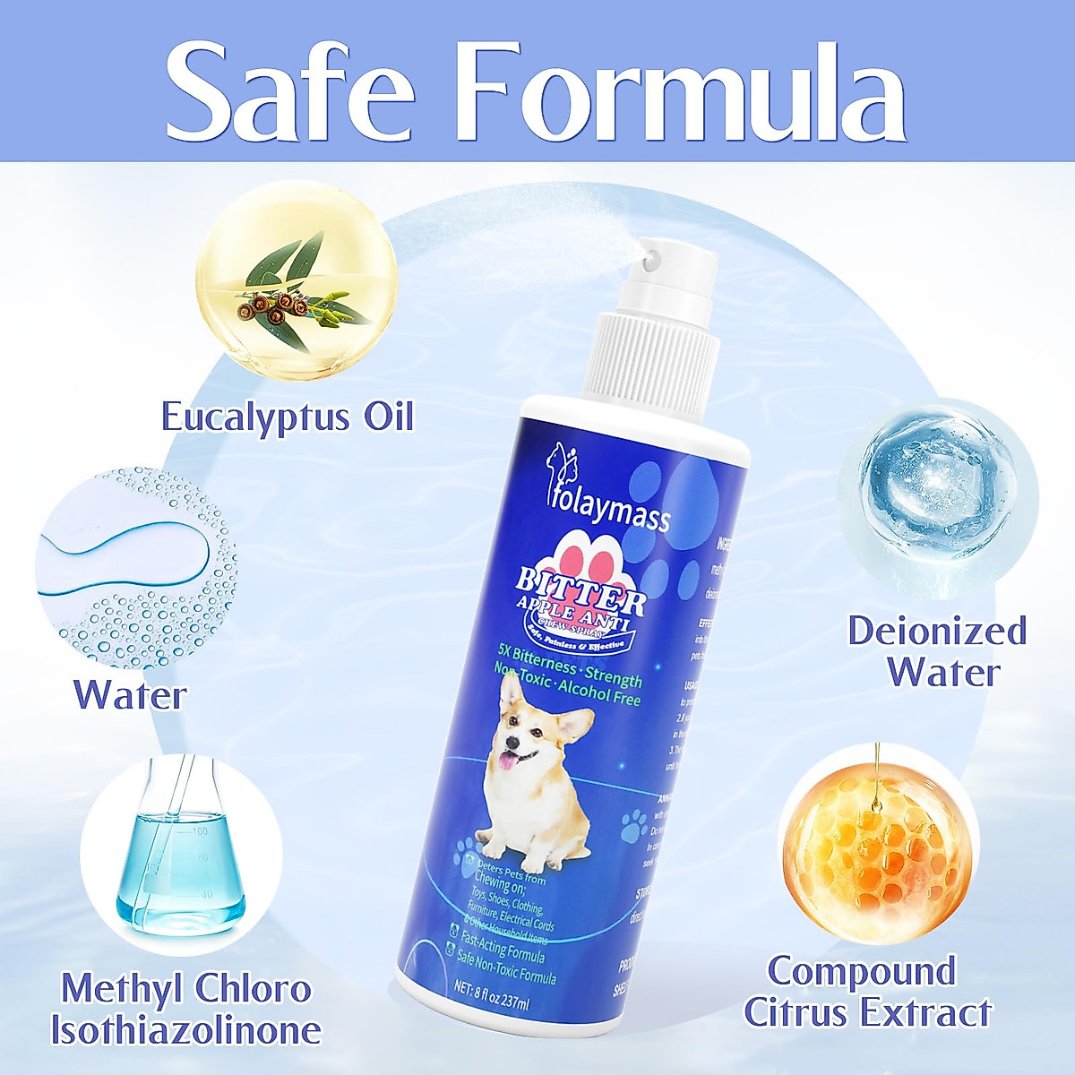 No Chew Spray for Dogs & Cats,