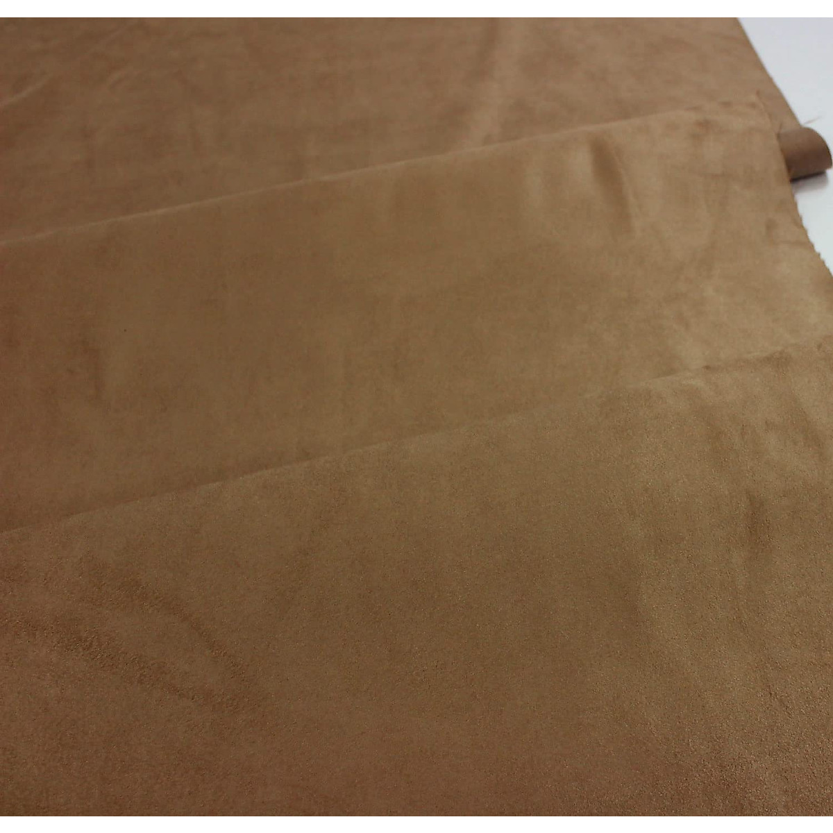 Mybecca Buckskin Microsuede Upholstery Drapery Fabric (5 Yards) - Mocha
