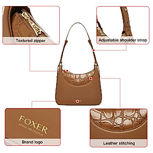 Cowhide Leather Crossbody Purses for Women Classic Clutch Shoulder Bags for Ladies Trendy Handbags Small Underarm Bag Purses