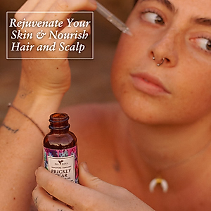 Baja Basics Prickly Pear Oil Cold Pressed, 100% Pure, Unrefined Moisturizer for Skin, Face, Body, Nails and Hair - Multi-Purpose Beauty Product For Men and Women - 1 oz Bottle