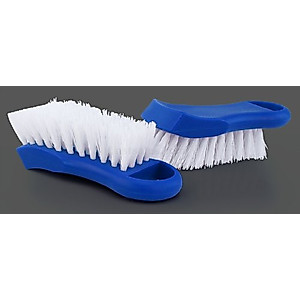 New Star Foodservice 34042 Cutting Board Brushes, 6" x 2.5" x 2", Multicolor, Set of 6