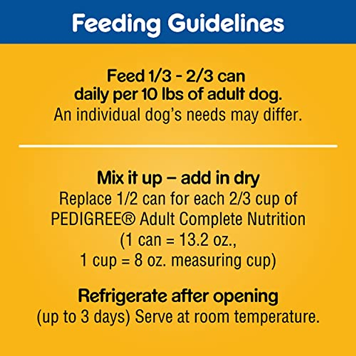 PEDIGREE CHOPPED GROUND DINNER Adult Canned Soft Wet Dog Food Variety Pack, Filet Mignon Flavor and With Beef, 13.2 Ounce (Pack of 12)