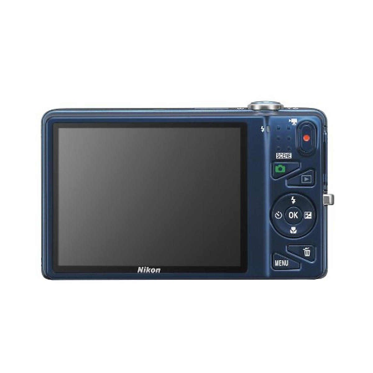 Nikon COOLPIX S5200 Wi-Fi CMOS Digital Camera with 6x Zoom Lens (Blue) (OLD MODEL)