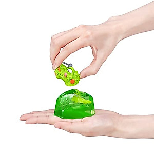 Smashers Mini Jurassic Light Up Dino Egg (T-Rex) by ZURU Collectible Egg, Volcano Slime, Fossil Toy, Dinosaur Toys, T-Rex Toy for Boys and Kids