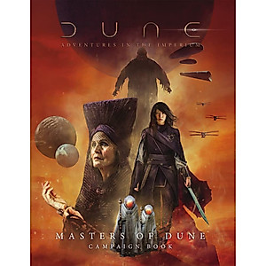 Modiphius Entertainment Dune Adventures in The Imperium: Masters of Dune - Standard Edition, RPG Book, Roleplaying Game