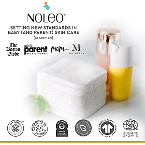 Organic Cotton Pads (450 Count (Pack of 3), Large & Pressed) - Lint Free, Soft, No Hard Edges, 3" 54x3 54