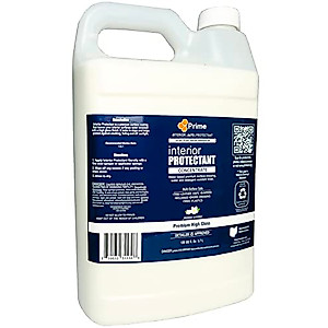 Prime Solutions Surface Defense + Revive Spray - Hydrophobic Silicon Dioxide Protectant & Conditioner (Upholstery, Leather, Vinyl, Plastic, Rubber, & Fabric Surfaces) - Repel Dust, Lint, Staining