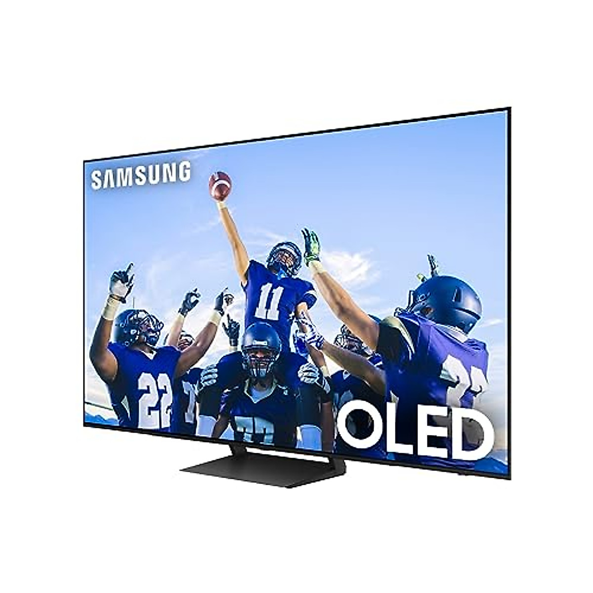SAMSUNG QN55S90CAFXZA 55 Inch 4K OLED Smart TV with AI Upscaling with a HW-Q60B 3.1ch Soundbar and Subwoofer with DTX Virtual:X (2023)(USED)