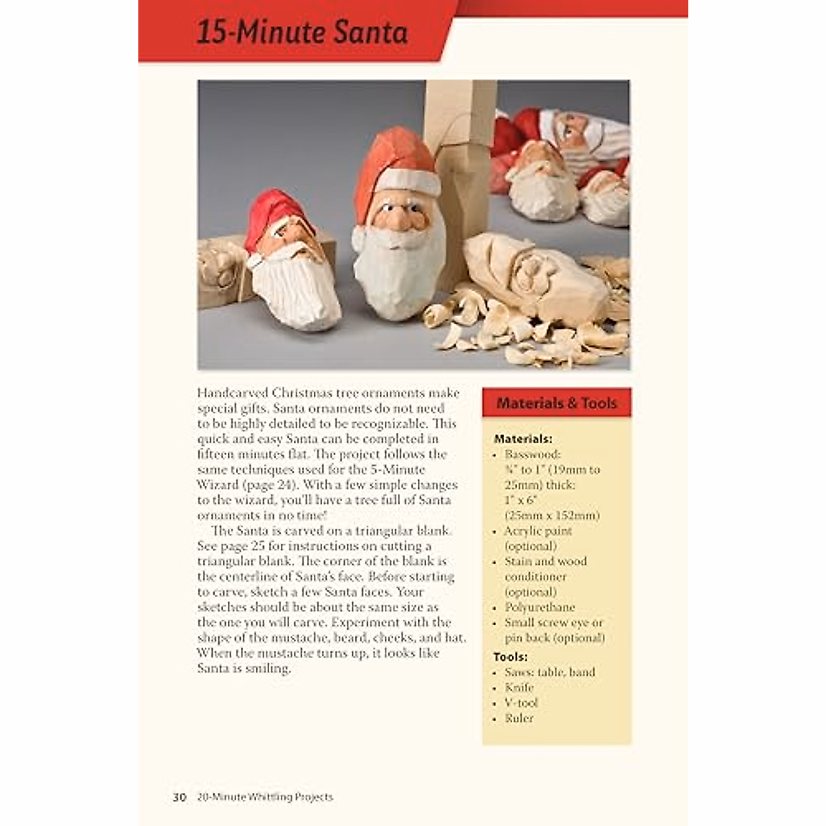 20-Minute Whittling Projects: Fun Things to Carve from Wood (Fox Chapel Publishing) Step-by-Step Instructions & Photos to Whittle Expressive Figures; Wizards, Gargoyles, Dogs, & More for Gift-Giving