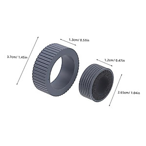 BRIGHTFUFU 4pcs Replacement for Scanner Pagers Scanner Part Grey Scanner Pager Scanner Parts