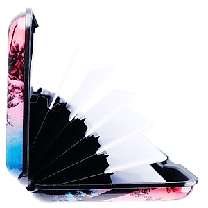 EZ LIFE PRODUCTS Credit Card Holder Small Credit Card Wallet Slim RFID Metal Card Holder Wallet Business Card Case ID Case for Women Men