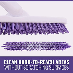 Fuller Brush Tile Grout E-Z Scrubber Complete - Lightweight Multipurpose Power Surface Scrubber & Cleaner Brush - Perfect for Cleaning Hard to Reach Areas
