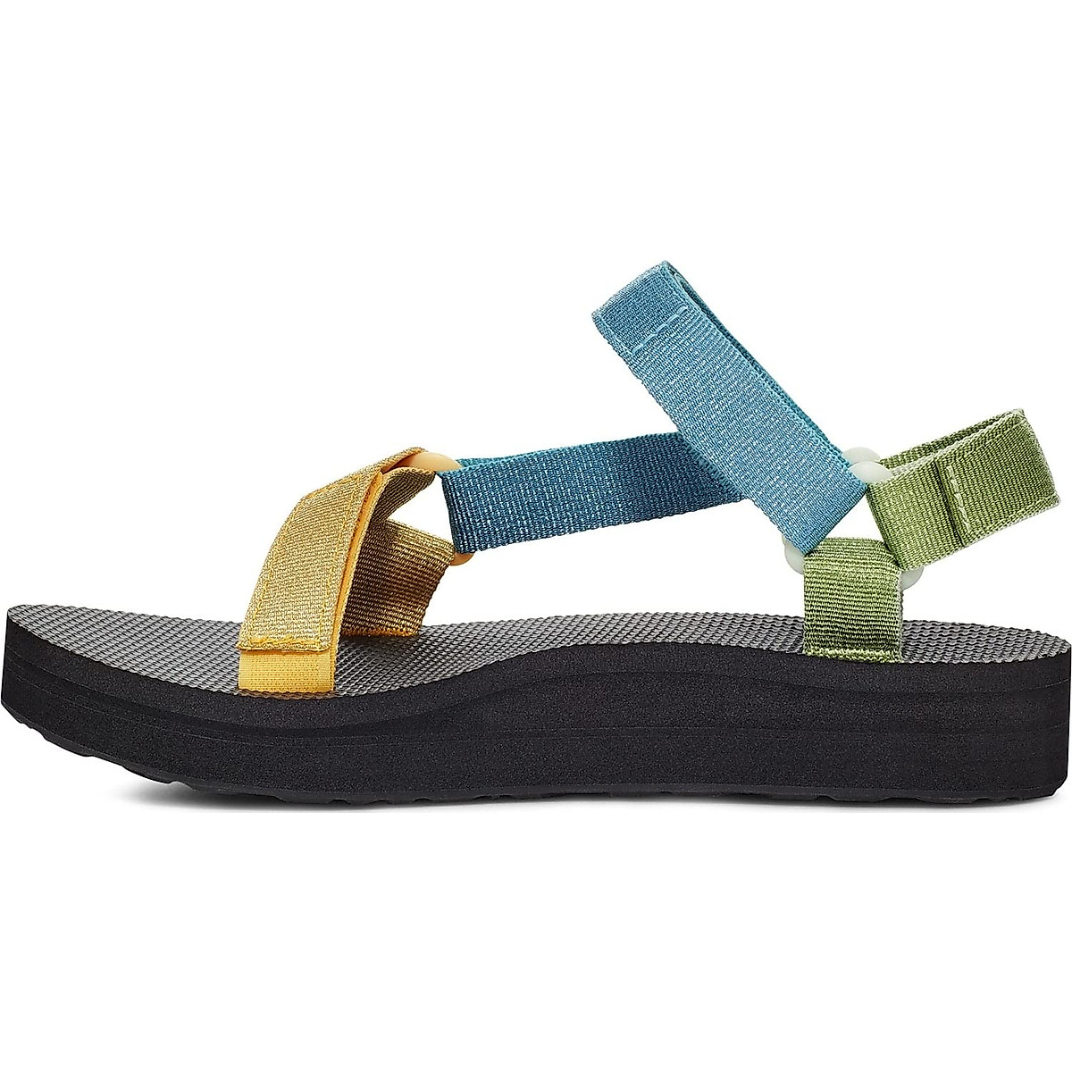 Teva Women's Midform Universal Sandal, Metallic Blue Multi, 10