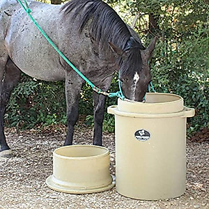 Porta-Grazer XL Traveler w/Water Trough, Slow Hay Horse Feeder