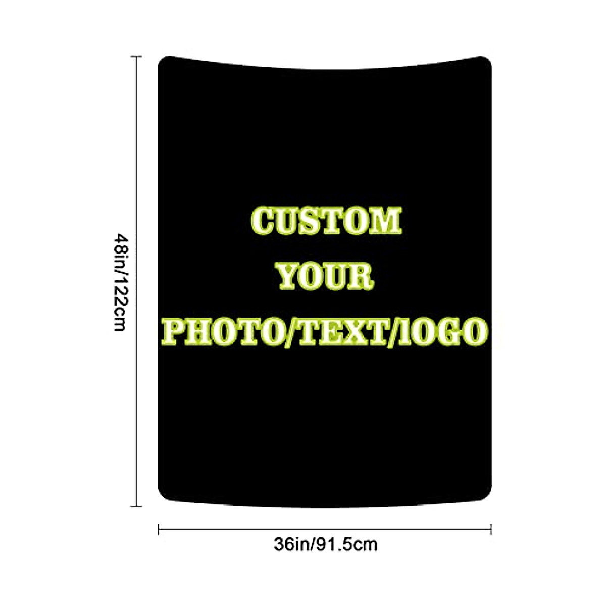 MecTo Custom Tapestry Upload Images Personalized poster Tapestry Customized Backdrop Tapestry Custom Flag wall Hanging for Bedroom Mother's Day, Father's Day, Wedding, Birthday(36 * 48in Vertical)