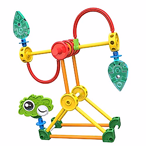 Tinkertoy Adventures Building Set - 100 Parts - Ages 3 & Up - Creative Preschool Toy