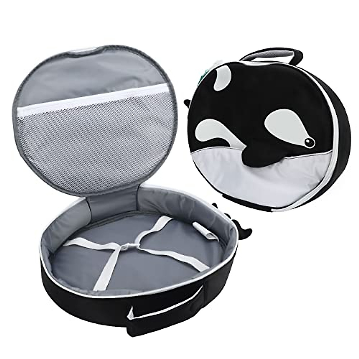 KENANLAN Regulator Bag Polyester Fiber Diving Regulator Storage Carrying Bag for Swimming (Blue Whale Shark Design)