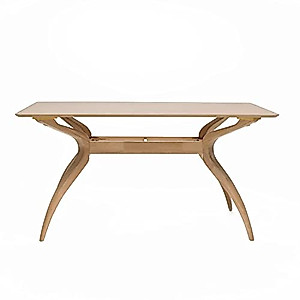 Christopher Knight Home Salli Wood Dining Table, Natural Oak Finish