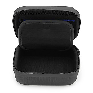 CASEMATIX Retro Handheld Game Console Case Compatible with HigoKids QS4 Portable Retro Video Game Player, Mademax RS-1 Gaming Console, E-MODS Arcade Pocket Player and More Up to 4.75", Black Case Only