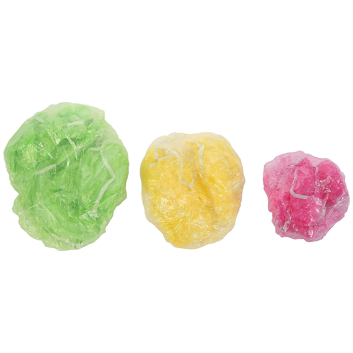 Elastic Food Covers, Plastic Kitchen Storage Lids for Meal Prep - Set of 24