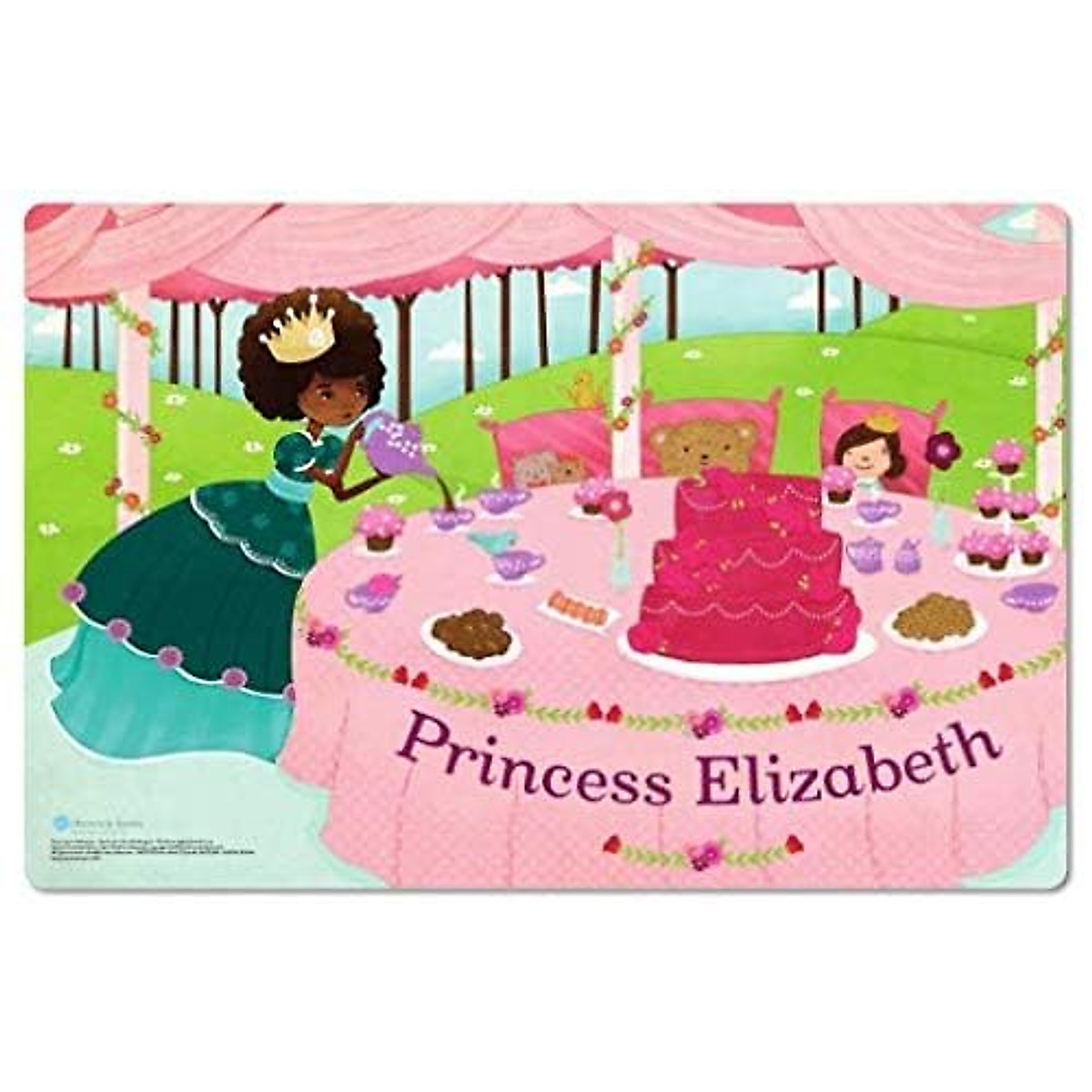 Personalized Placemat for Kids, Princess - I See Me!