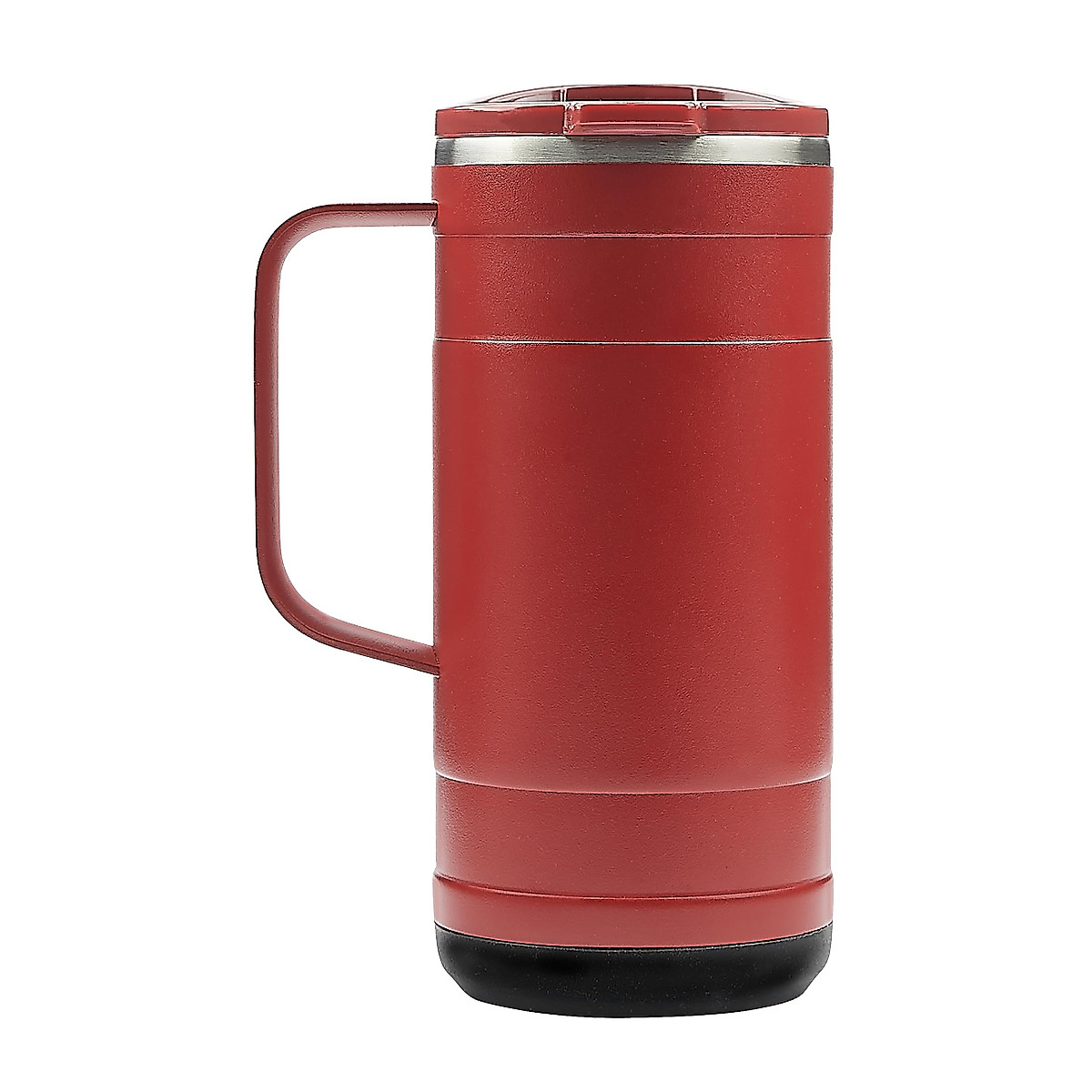 Pelican Hydration Pelican Ridge™ 18 oz Vacuum Insulated Tumbler - Recycled Stainless Steel Double Wall Travel with Dual Lid, Powder Coated Insulated Coffee Mug For Hot Cold Drinks, Brick