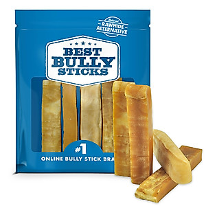 Best Bully Sticks Himalayan Yak Cheese for Dogs, X-Large 4 Pack - Natural Yak Chews for Dogs - Lactose Free Odor Free - Long Lasting Dog Chews