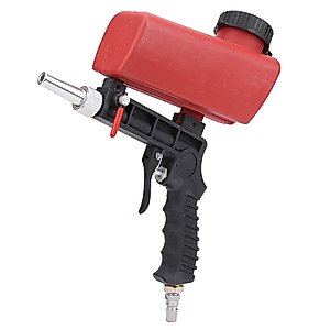 Acouto Sandblaster Sand Blaster Gun kit Pneumatic Sandblasting Gun Small Handheld Sand Blaster Machine