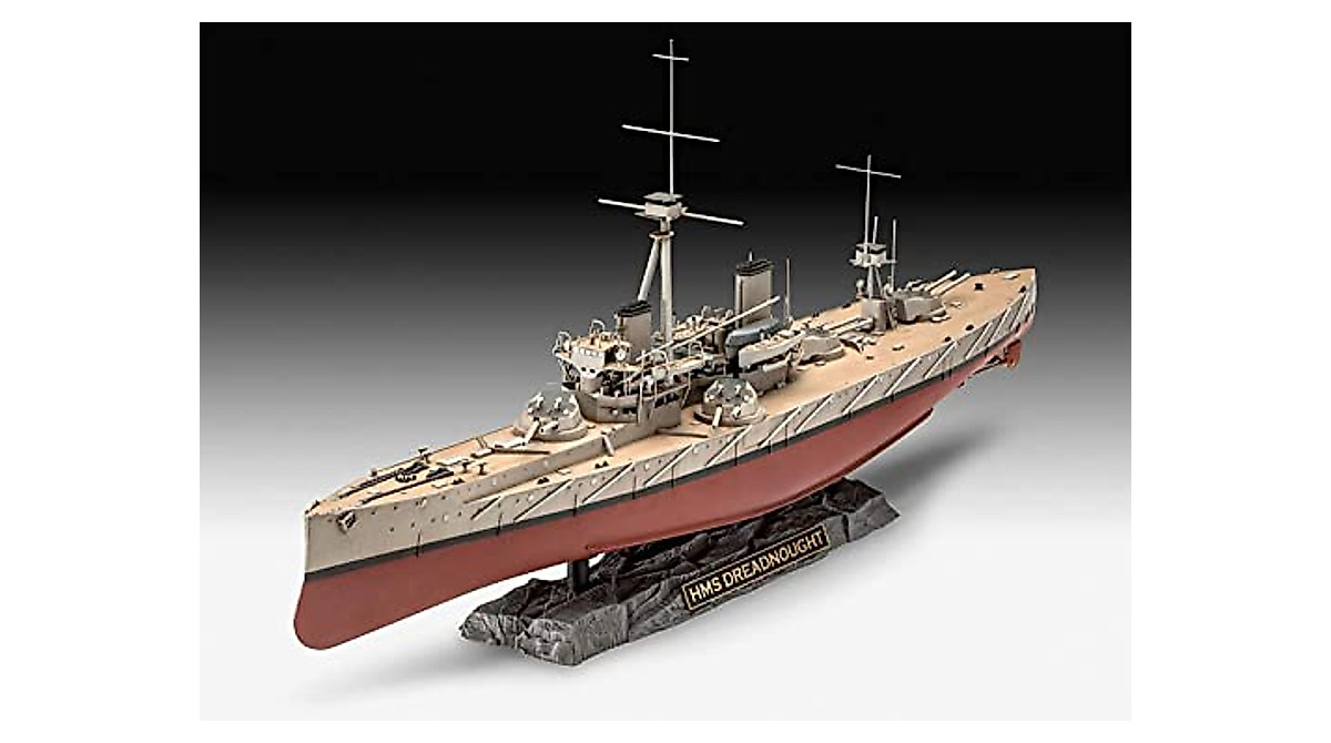 Revell HMS Dreadnought Model Kit 1:350 Scale Unpainted