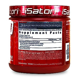 iSatori Bio-GRO Protein Synthesis Amplifier - Build Lean Muscle, Speed Recovery and Increase Strength - Bio-Active Proline-Rich Peptides Post Workout Muscle Builder - Unflavored (60 Servings)