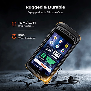 MUNBYN Android Barcode Scanner 082Pro, Android 12 Barcode Scanner, Equipped with Honeywell HS7 Barcode Scanner, and Android Barcode Scanner with Full Screen Dock Charger