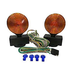 MaxxHaul 80778 Magnetic Towing Light Kit (Dual Sided for RV, Boat, Trailer and More DOT Approved)