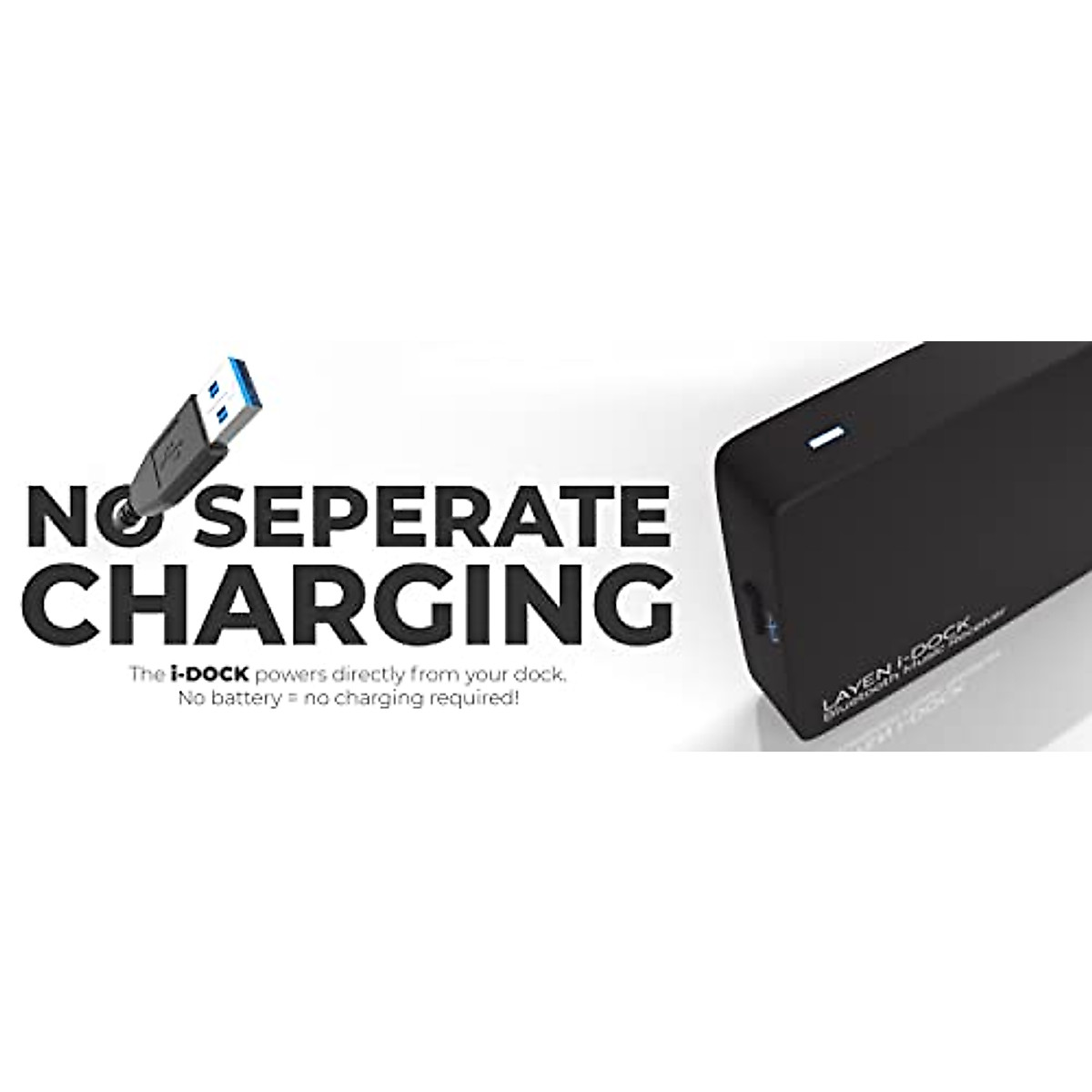 LAYEN i-Dock - Premium 30 Pin Bluetooth Adapter | Qualcomm CSR Chipset | aptX = Superior Wireless Audio | Multi-Pair | for Bose SoundDock & Other iPod iPhone Docking Stations (Not for Cars)