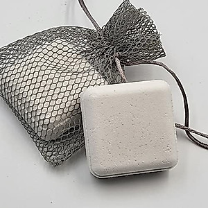 Essential Oil Shower Steamers XL with mesh Shower Steamer Bag and Glossy Laminate Box. (Wake Up)