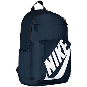 Nike Backpack, Multiple Compartments, (Obsidian/Black/White)