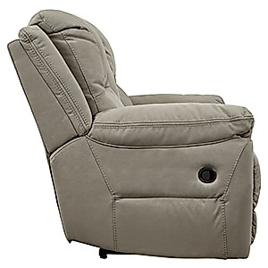 Signature Design by Ashley Next-Gen Gaucho Classic Reclining Loveseat with Console, Beige