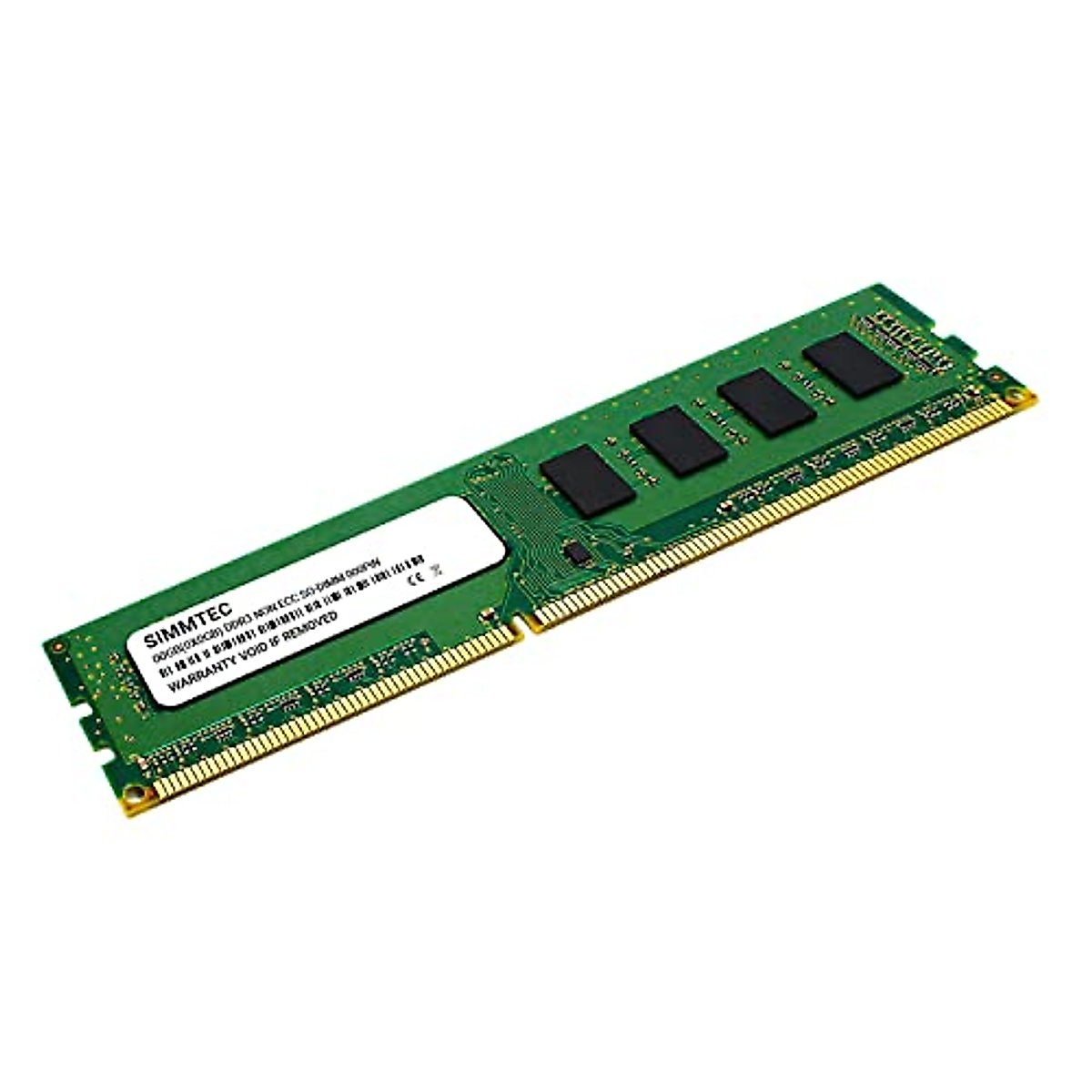 Simmtec RAM 32GB (4x8GB) DDR3 / DDR3L 1600 MHz DIMM PC3L-12800 / PC3-12800 (PC3L-12800U) CL11 2Rx8 1.35V Non-ECC UDIMM 240 Pin - Desktop PC Computer Memory Upgrade Kit