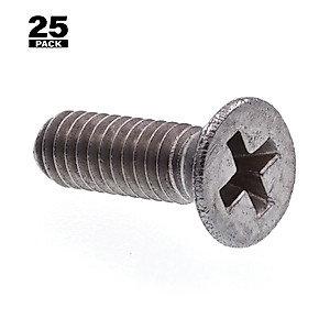 Prime-Line 9000168, Flat Head, Phillips Drive, 1-72 X 1/4 in, Grade 18-8 Machine Screws, 1-72, Zinc