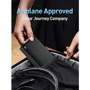 MOVE SPEED Portable Charger 35W, 20000mAh Power Bank Fast Charging USB C in&Out PD3.0 QC4.0, LED Digital Display, Battery Pack Compatible with iPhone 15/14/13/12, iPad, Samsung, AirPods, Laptop, etc