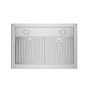 Empava Under Cabinet Range Hood, Ducted/Ductless(Charcoal-filter Sold Separately), Touch Control, 3-Speed, 400 CFM Stainless Steel, 30 in. RH07