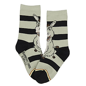 DreamWorks Shrek Boys' Socks Donkey And Shrek 2 Pairs Kids Athletic Crew Socks